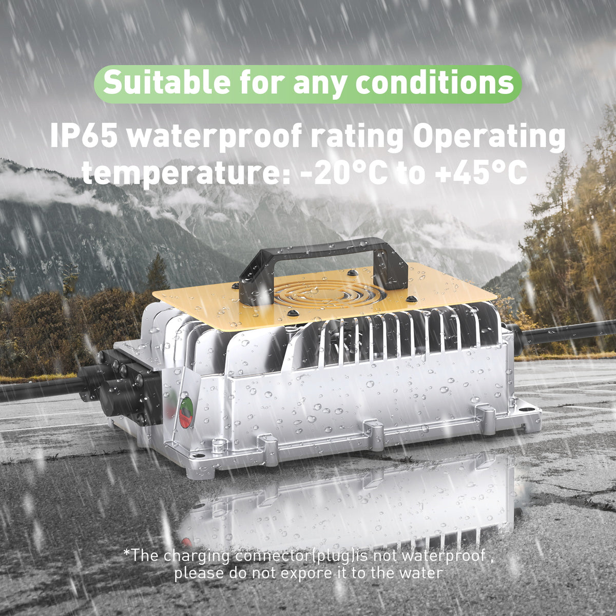 NOEIFEVO 36V 38.4V LiFePO4 Battery Charger, 43.8V 25A Waterproof Charg – Smart LifePO4 Batterie ...